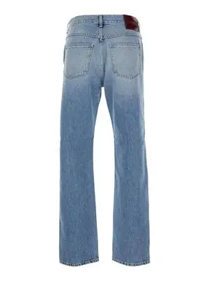 Gucci Denim Straight Regular Fit Jeans - Multicolor