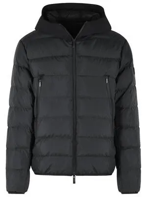 Moncler Vega' Polyester Down Jacket - Black