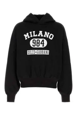Dolce & Gabbana Cotton Sweatshirt - Black