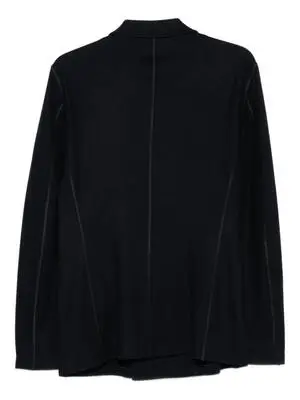 Giorgio Armani Cashmere Double-breasted Blazer Jacket - Multicolor