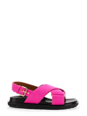Marni Criss Cross Sandals - Pink