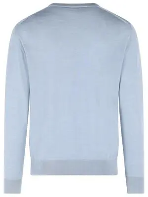 Eleventy Light Wool And Silk Yarn Sweater