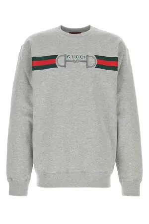 Gucci Grey Cotton Sweatshirt - Gray