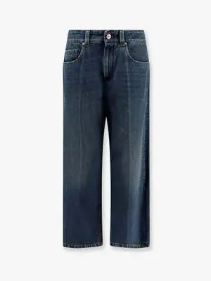 Brunello Cucinelli The Contemporary Square Jeans - Multicolor