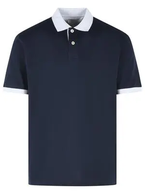 ELEVENTY Eleventy Beige Cotton Polo Shirt Men