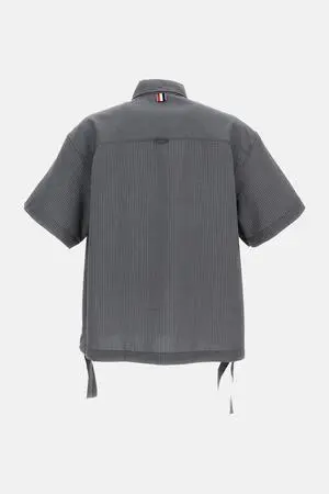 Thom Browne Short-sleeve Oversize Shirt