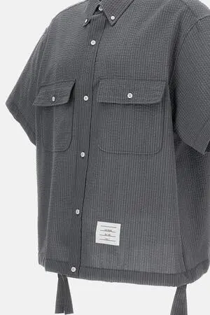 Thom Browne Short-sleeve Oversize Shirt