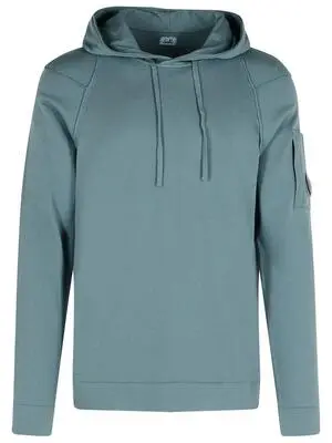 C.P. COMPANY Lens Light Cotton Sweatshirt - Blue