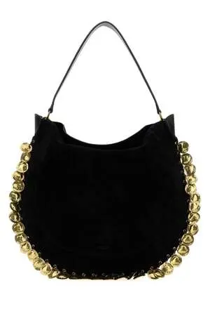 Isabel Marant Étoile Suede Oskan Shopping Bag - Black