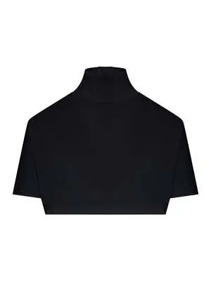 Alaïa Short Cotton Jersey T-shirt