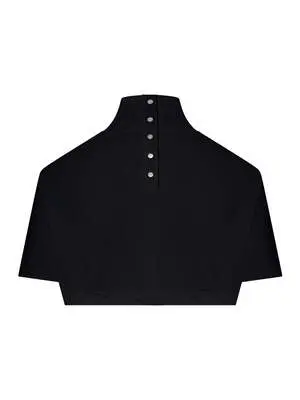Alaïa Short Cotton Jersey T-shirt