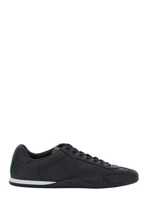 Gucci Leather Low Top Sneakers
