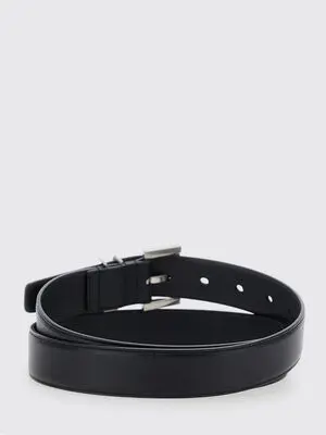 Saint Laurent Calf Leather Belt - Black