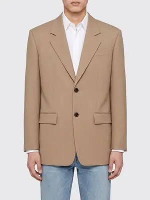 Saint Laurent Tailored Blazer - Cream