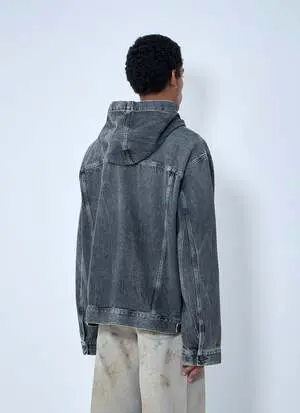Acne Studios Hooded Denim Jacket