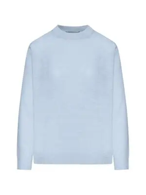 Max Mara Linen Crewneck Sweater - Multicolor