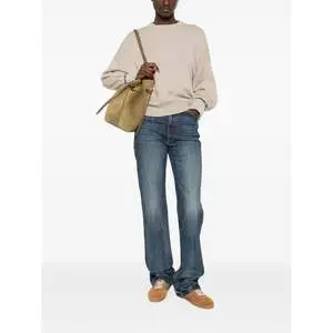 Brunello Cucinelli Cashmere Knit Jumper - Cream
