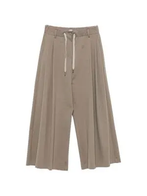 Brunello Cucinelli BRUNELLO CUCINELLI Cotton Blend Trousers Multicolor