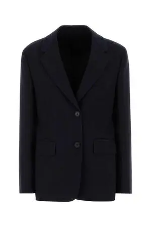 Prada Midnight Wool Blazer - Blue