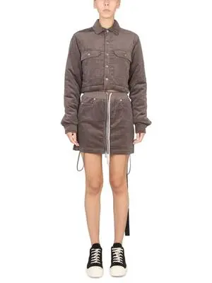 Rick Owens Cropped Jacket - Multicolor