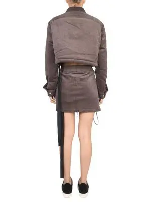 Rick Owens Cropped Jacket - Multicolor