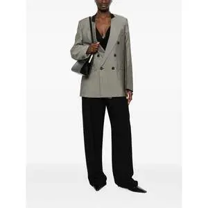 Victoria Beckham Wool-blend Double-breasted Blazer