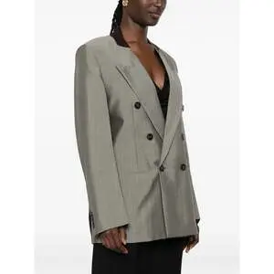 Victoria Beckham Wool-blend Double-breasted Blazer