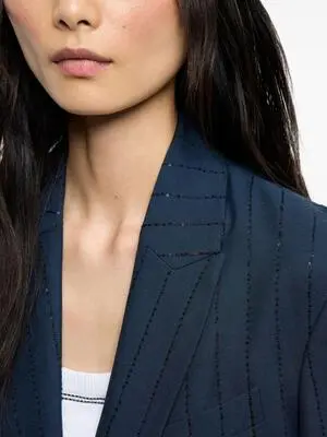 Brunello Cucinelli Belted Single-breasted Jacket - Multicolor