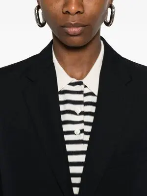 A.p.c. Single-breasted Wool Blend Blazer