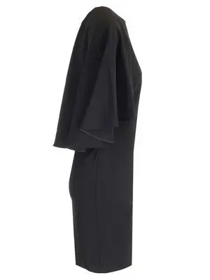 Chloé Cape Sleeves Mini Dress