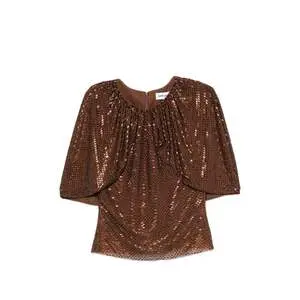 SELF-PORTRAIT Tops Blouses - Brown
