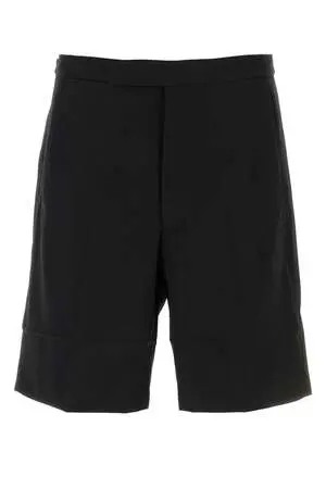 Prada Cotton Bermuda Shorts - Black