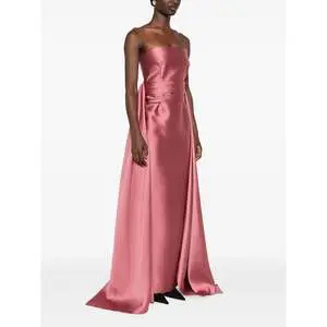Solace London Strapless Evening Dress