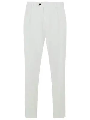 Eleventy Cotton Pants - White