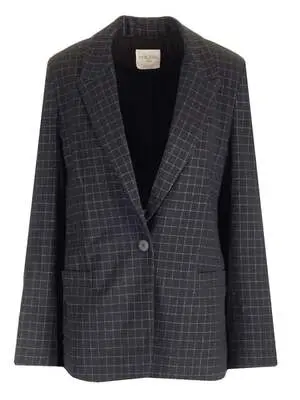 FORTE_FORTE Boxy Fit Blazer - Black