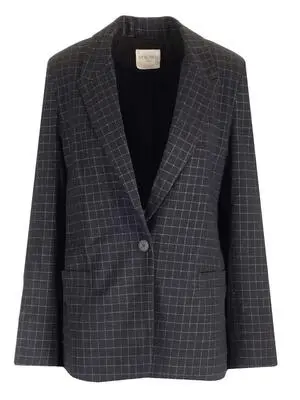 FORTE_FORTE Boxy Fit Blazer - Black