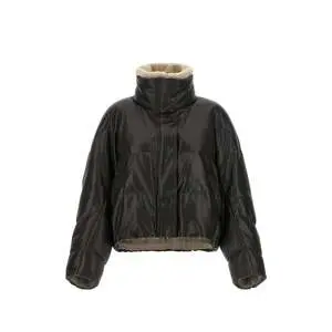Brunello Cucinelli Jackets Leather Jackets - Brown