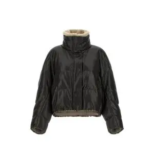 Brunello Cucinelli Jackets Leather Jackets - Brown