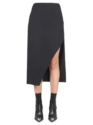 Alexander Mcqueen Slit Skirts
