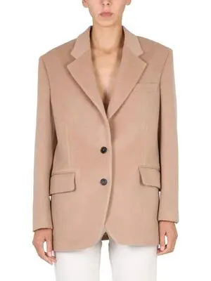 Stella McCartney Single-breasted Jacket - Cream