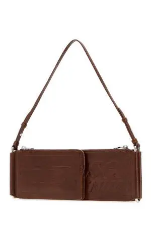 DIESEL® Synthetic Leather Flag-d Shoulder Bag - Brown