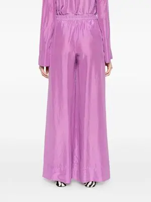 FORTE_FORTE Silk Drawstring Trousers