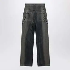 Rick Owens Stefan Cargo Straight-leg Denim Jeans With Pockets