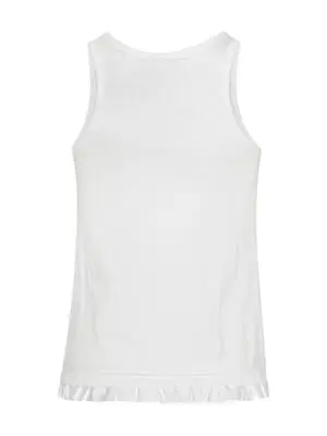 ROTATE BY BIRGER CHRISTENSEN Tank Top With Logo - White
