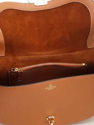 Valentino Garavani Ohval Small Shoulder Bag - Cream