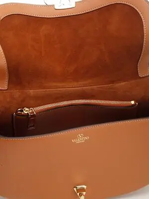 Valentino Garavani Ohval Small Shoulder Bag - Cream