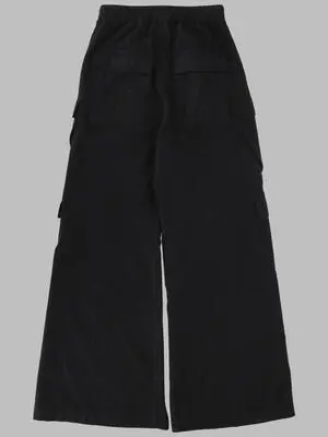 Rick Owens Pantalone Double Cargo Jumbo Belas - Black