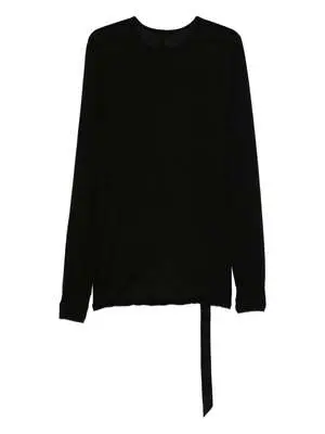 Rick Owens Long-sleeved T-shirt - Black