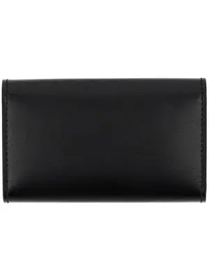 JIL SANDER Leather Keychain Clutch Bag