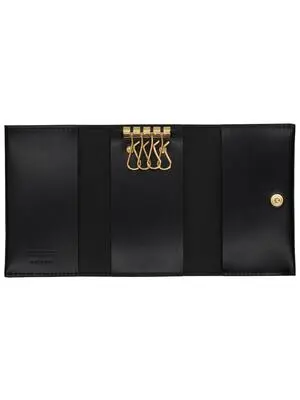 JIL SANDER Leather Keychain Clutch Bag